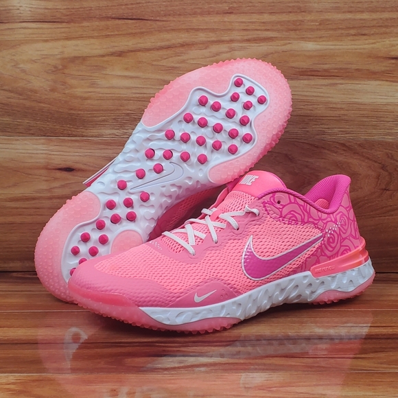 Nike | Shoes | Nike Alpha Huarache Elite 3 Turf Baseball Mothers Day ...